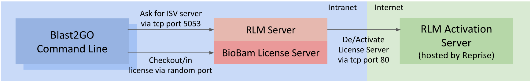 Licence Server Setup - Blast2GO Command Line Tools - BioBam