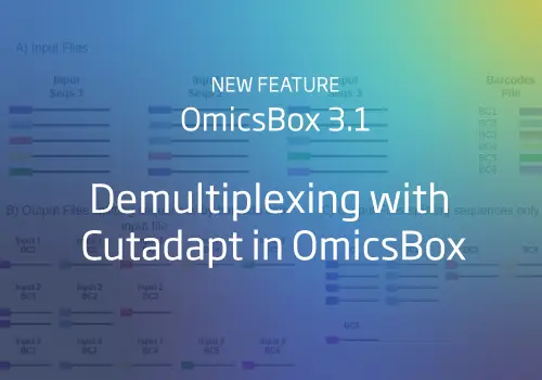 Cutadapt in Omicsbox: Demultiplexing and Barcoding - BioBam